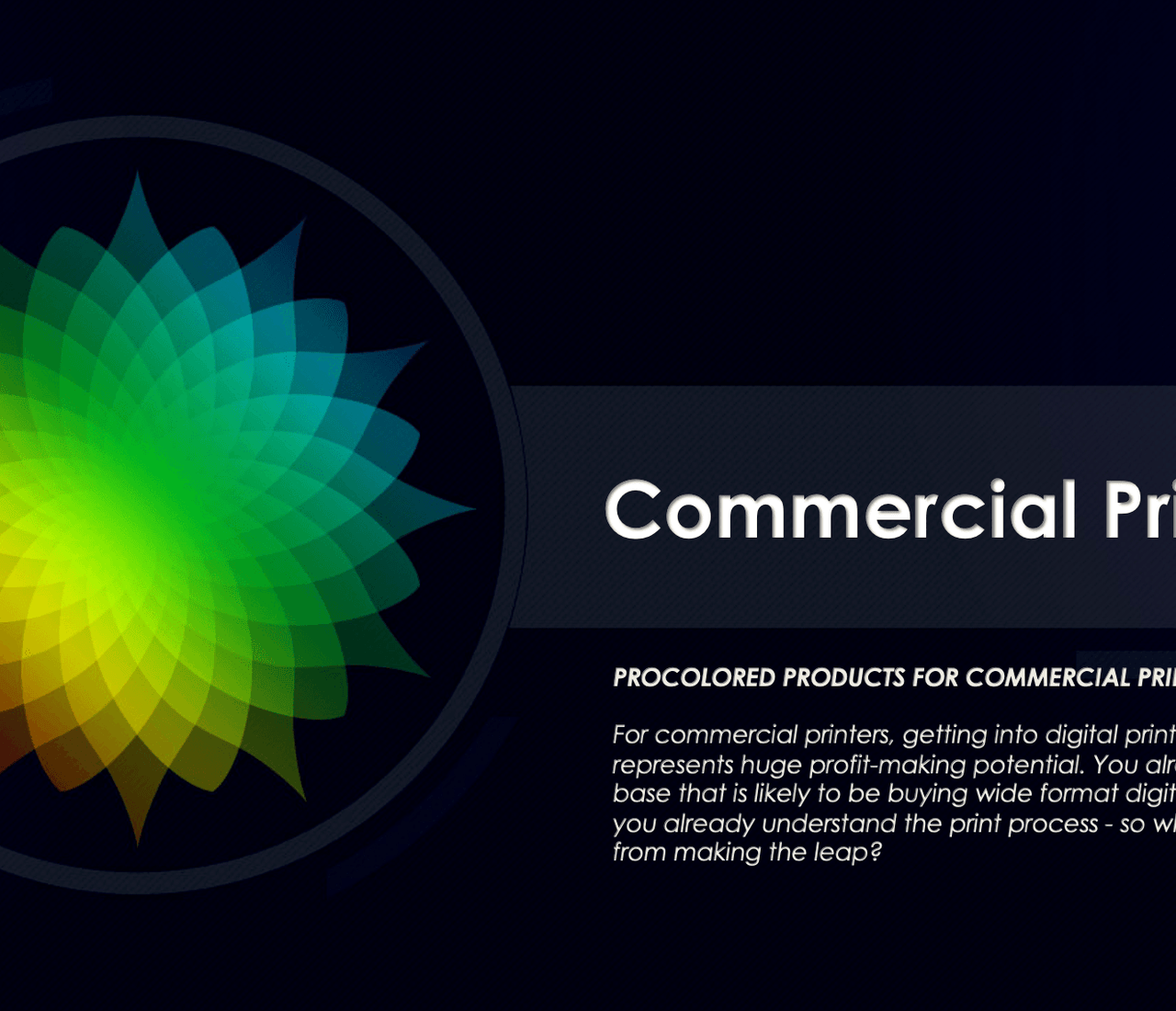 PROCOLORED PRODUCTS FOR COMMERCIAL PRINTING – Procolored
