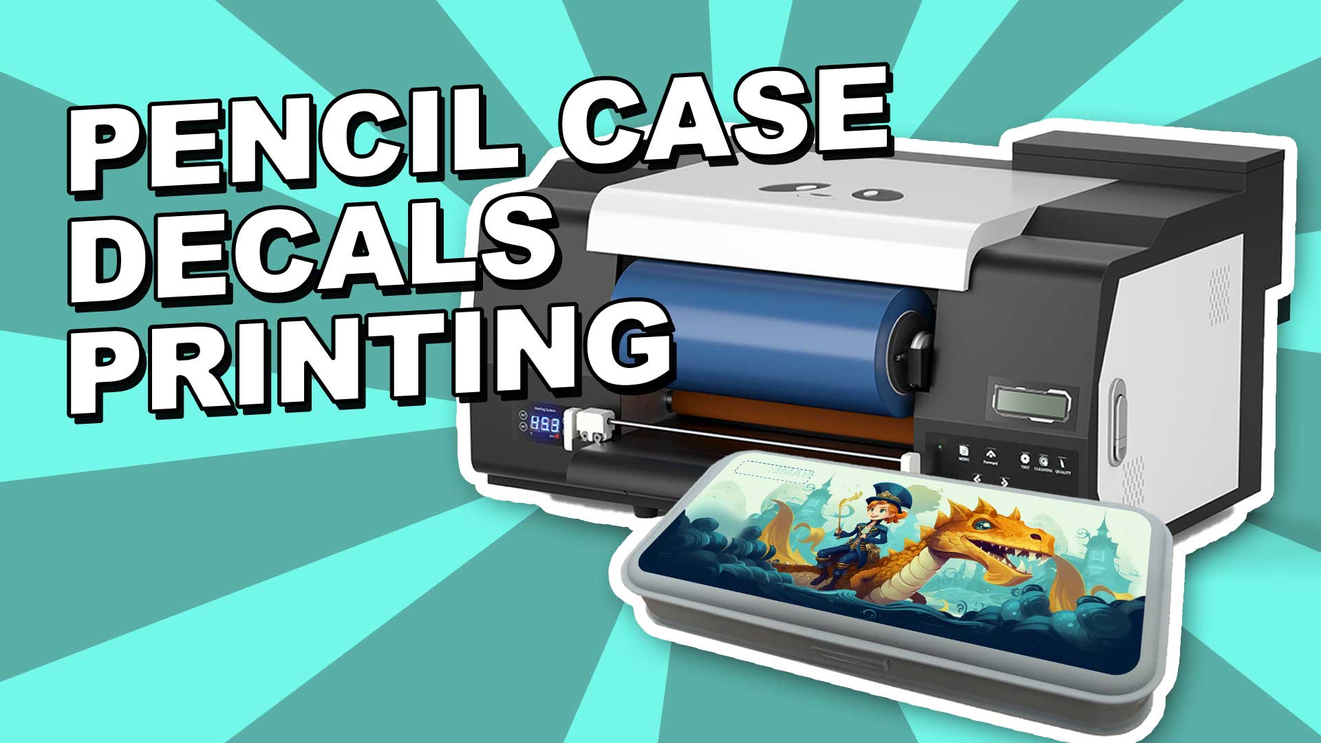 Pencil Case UV Sticker Printing – Procolored