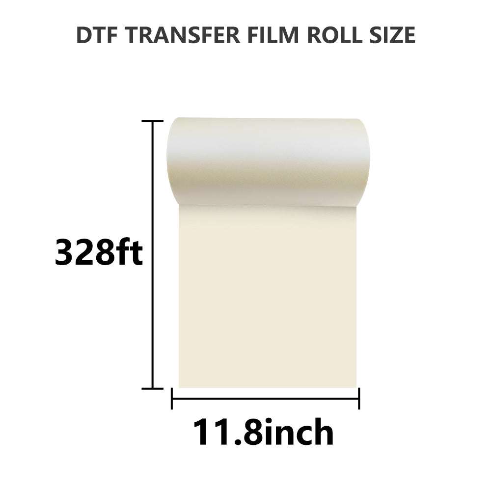 Procolored DTF Chameleon Transfer Roll Film 11.8 Inch x 328 FT——fit fo