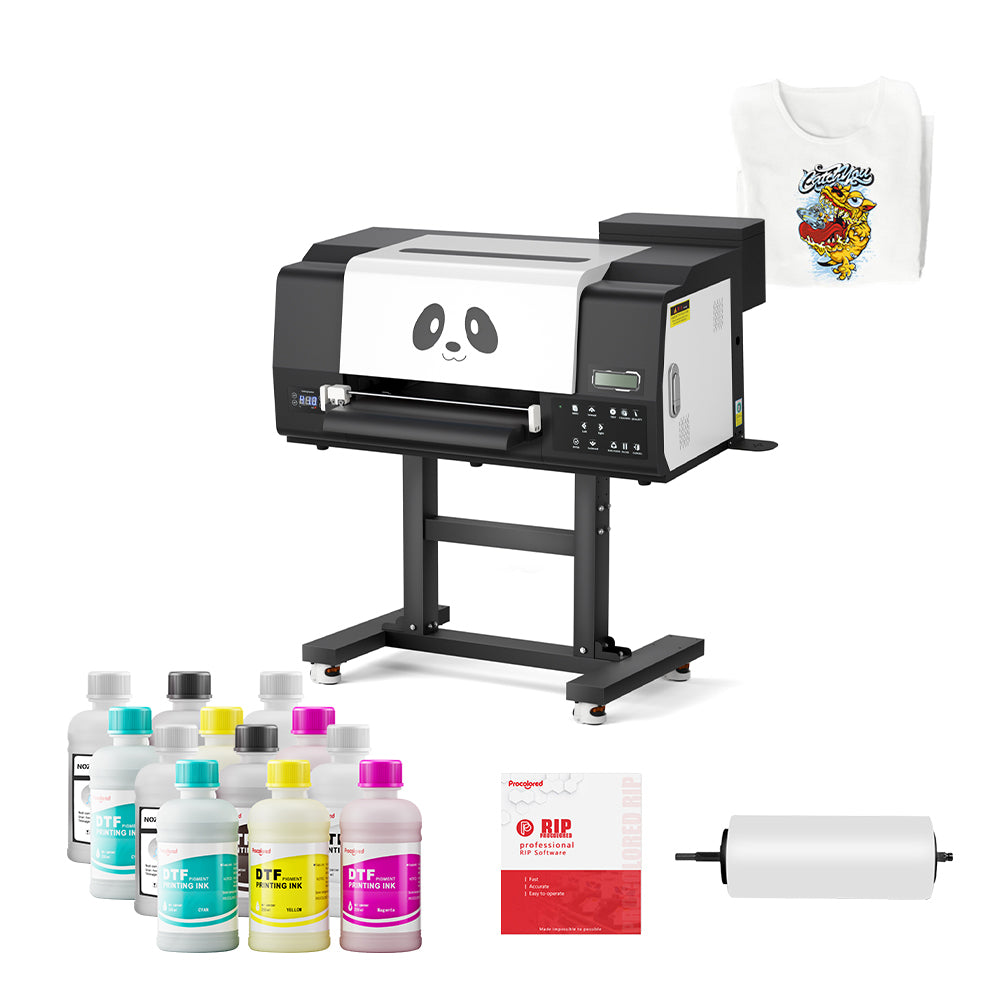 13" Dual Heads DTF-PRO A3 DTF Printer Panda Gen-2 & Printer Stand ...