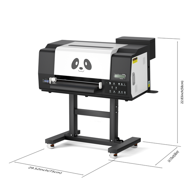 13" Dual Heads DTF-PRO A3 DTF Printer Panda Gen-2 & Printer Stand ...