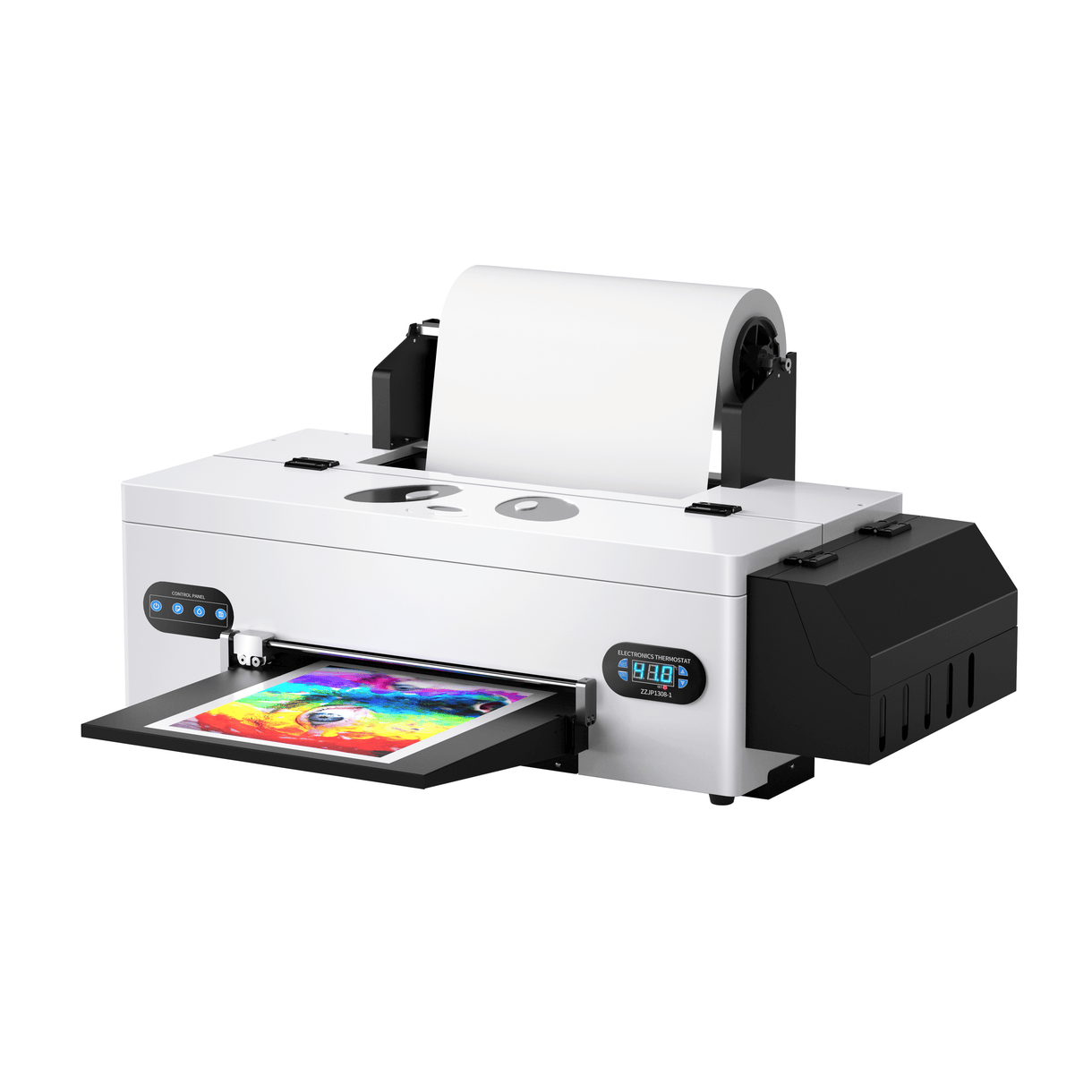 DTF Printer Direct to Film Printer with Roll Feeder R1390\L1800\R2000 ...